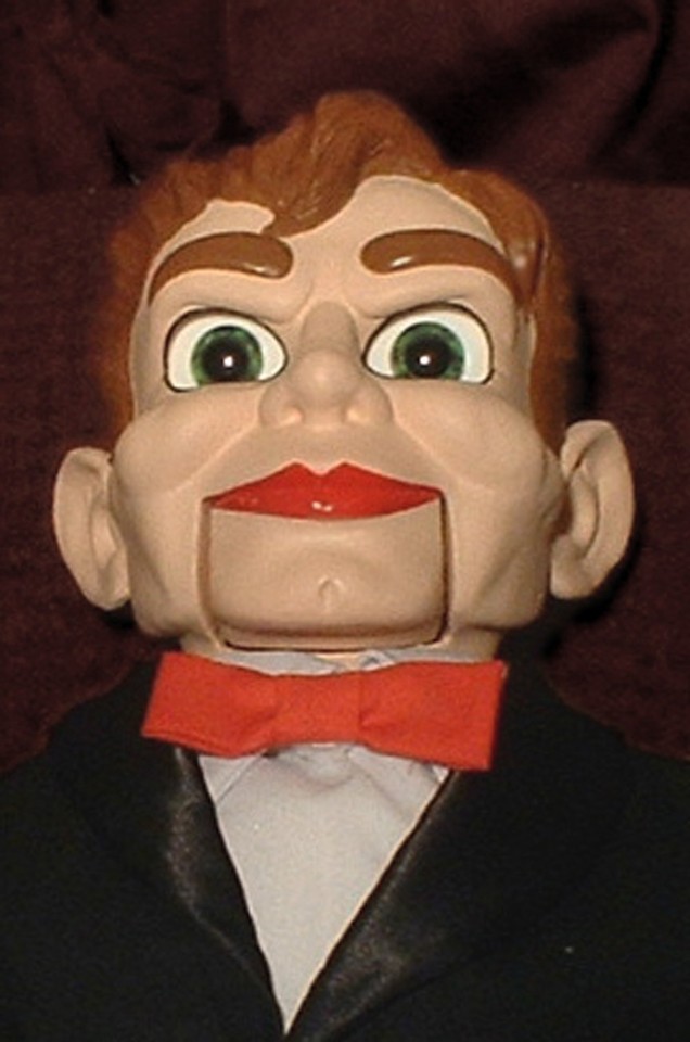 HAUNTED Spooky Ventriloquist Slappy Dummy "EYES FOLLOW YOU" doll puppet ...