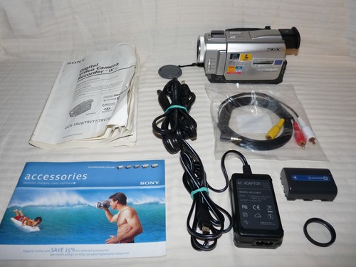 Sony DCR-TRV11 MiniDv Mini Dv Camera Stereo Camcorder VCR Player Video ...