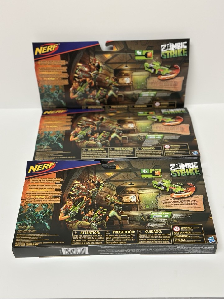 3 Brand New Boxes of Nerf Zombie Strike Arrow Refill | eBay