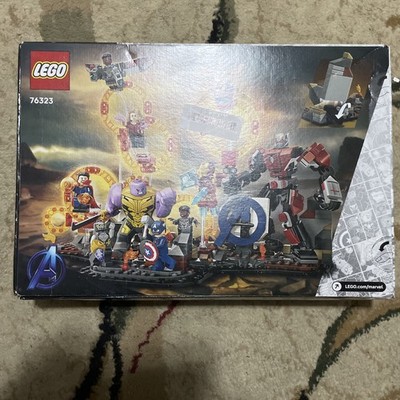 LEGO 76323 Marvel Infinity Saga Avengers: End Game Final Battle Sea ...