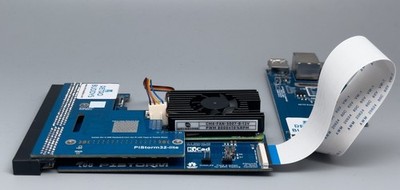 PiStorm32 Lite Amiga 1200 + CM4 I/O Board+Raspi CM4 2GB,WiFi+Fan+64GB ...
