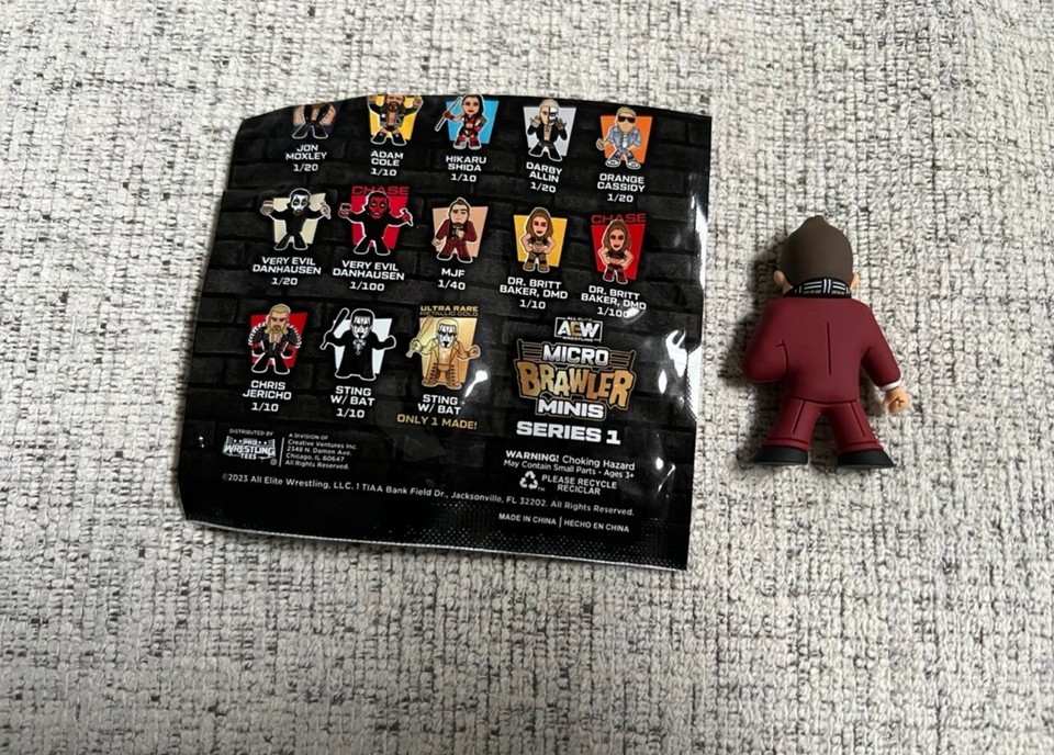 MJF Micro Brawler Mini Series 1 AEW | eBay
