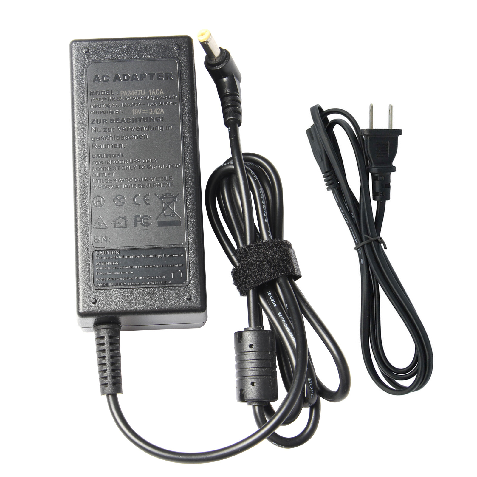 AC/DC Adapter Power Supply Cord Charger For Gateway NV Series Laptop ...