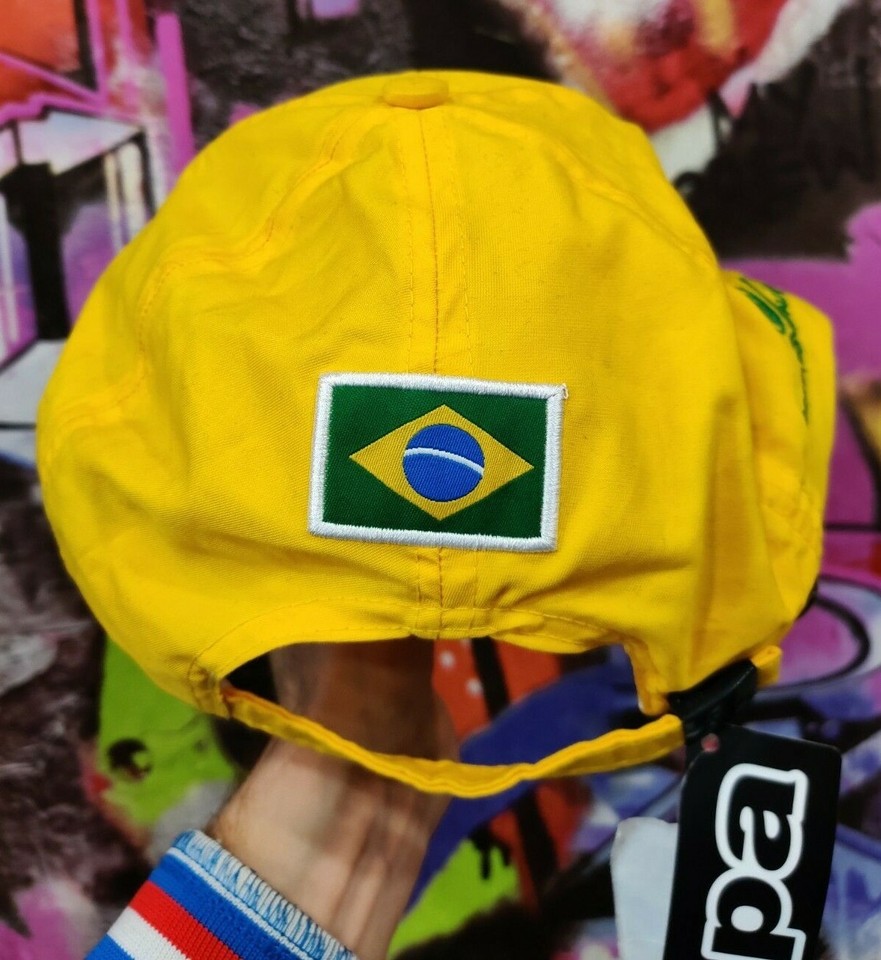 Brazil National Football Team Soccer Snapback Cap Hat Vintage Rare Old ...