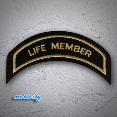 Small Life Member Tan Patch ~ Harley Davidson Owners Group H.O.G. | eBay