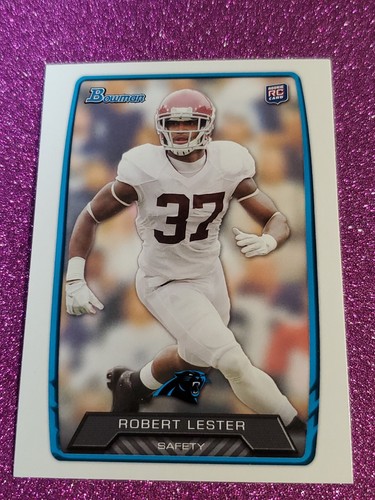 2013 Bowman Robert Lester Rookie Carolina Panthers #209 | eBay