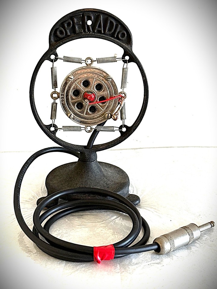 Rare 1920’s Universal “Operadio” working carbon microphone, w/power ...