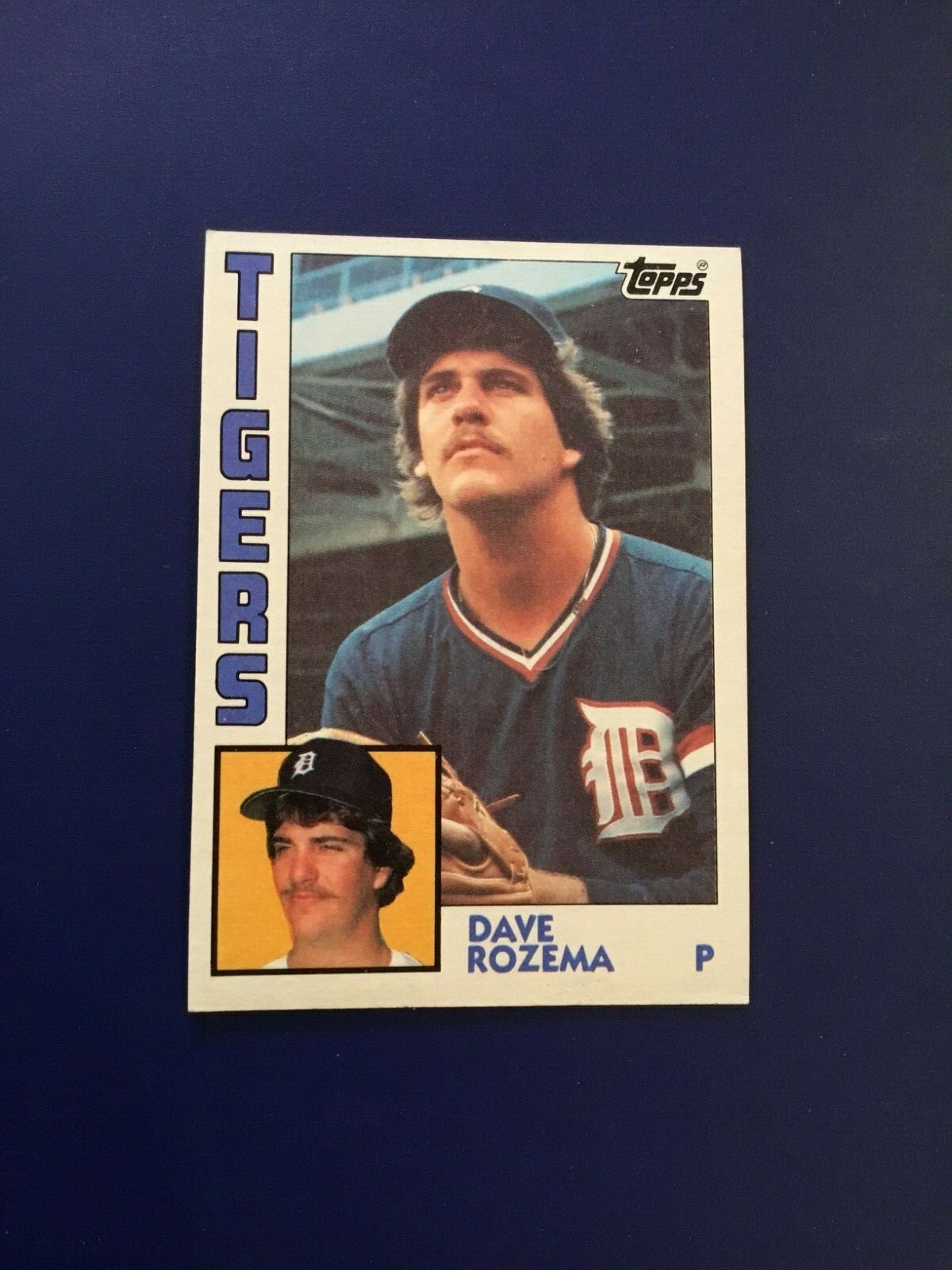 1984 Topps # 457 DAVE ROZEMA Detroit Tigers Sharp LOOK ! | eBay