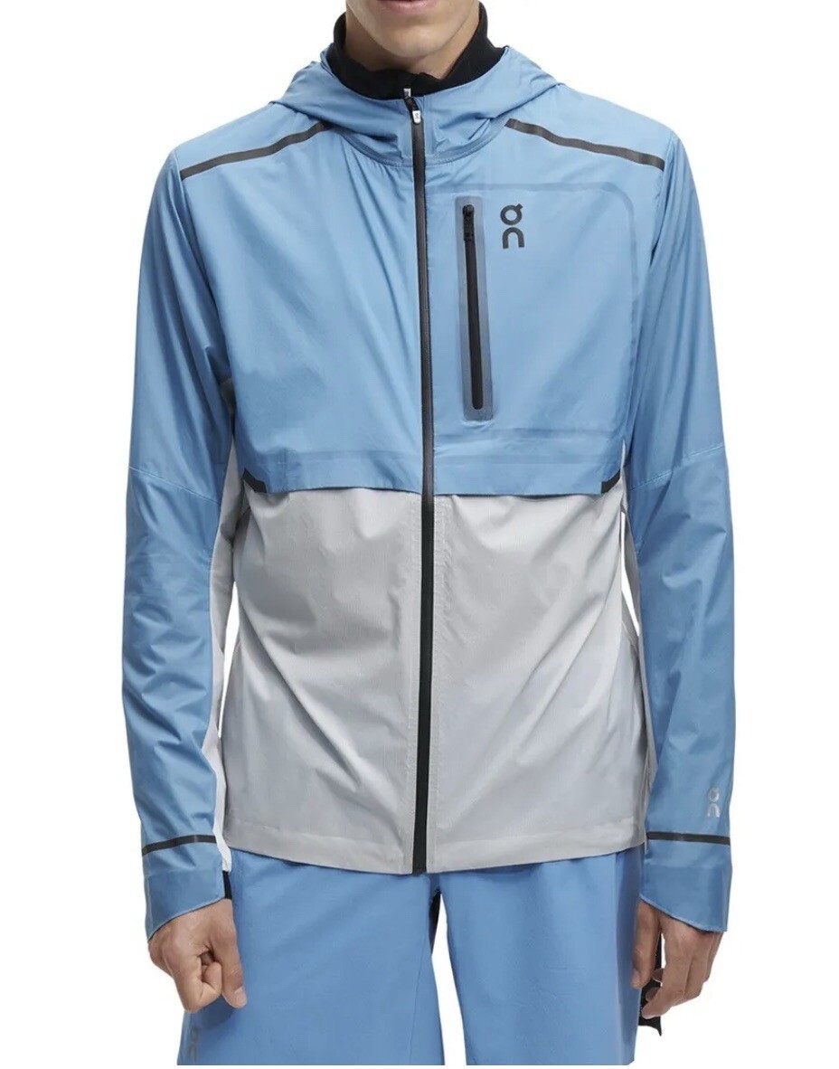 NEW On Cloud Weather Windbreaker Running Jacket Men's Small Niagara ...