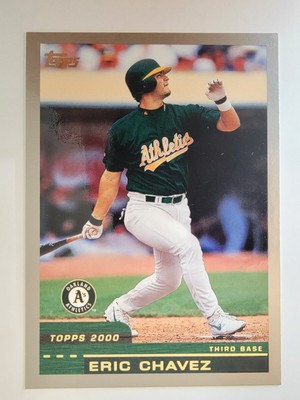2000 Topps Baseball Eric Chavez #299 Oakland Athletics | eBay