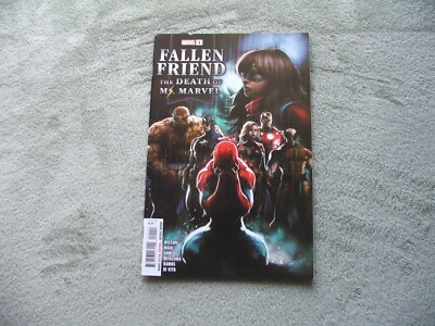 Marvel Comics Fallen Friend The Death of Ms. Marvel. | eBay