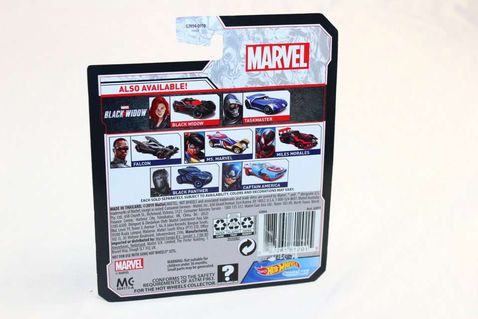 Hot Wheels MS. MARVEL Character Cars Kamala Khan First Appearance FREE ...