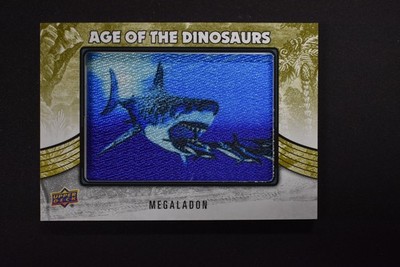 2015 Upper Deck Age Of The Dinosaurs Patches Megaladon AOD-52 | eBay