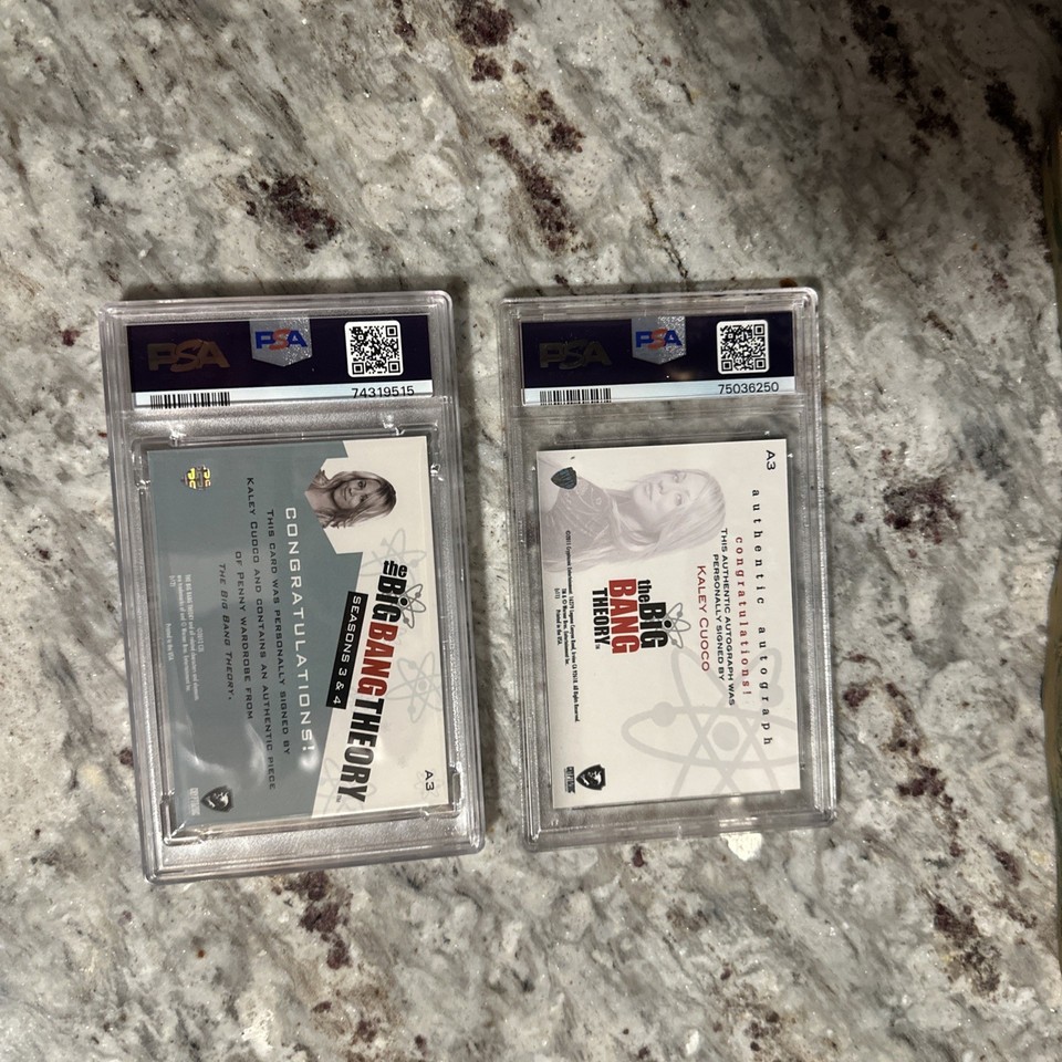 2012 Big Bang Theory Seasons 1 & 2 AND 3 & 4 Kaley Cuoco as Penny ...