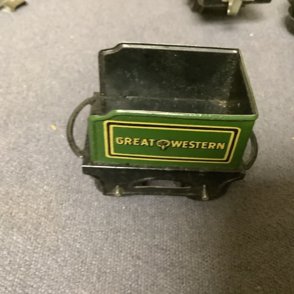 Vintage Early Bing Clockwork Train Set Great Western Railroad Used ...