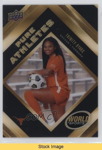 2025 Upper Deck World of Sports Pure Athletes Trinity Byars #PA-TB READ ...