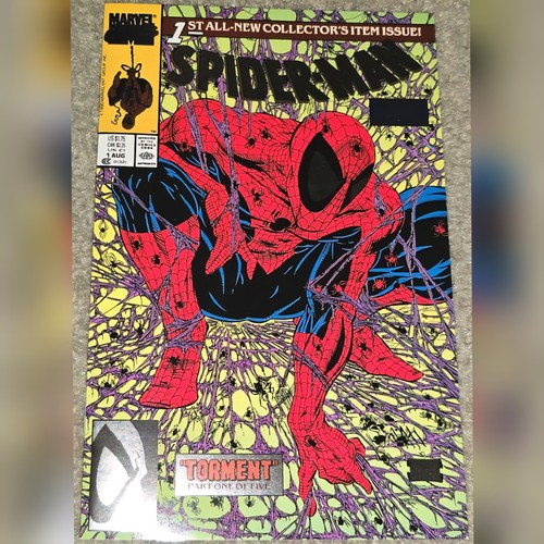 2020 VHTF Spider-man 1 MX Todd McFarlane Torment Chromium Foil La Mole ...