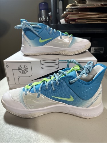 Nike PG 3 Lure Platinum Tint AO2607-005 Men’s Size：9，No Lid | eBay