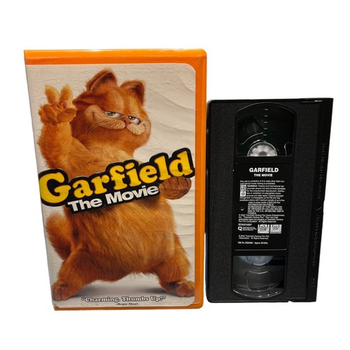 Garfield the Movie - Clamshell VHS Tape Case - VINTAGE Kids Late ...