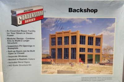 Walthers Cornerstone HO 933-3039 Backshop | eBay