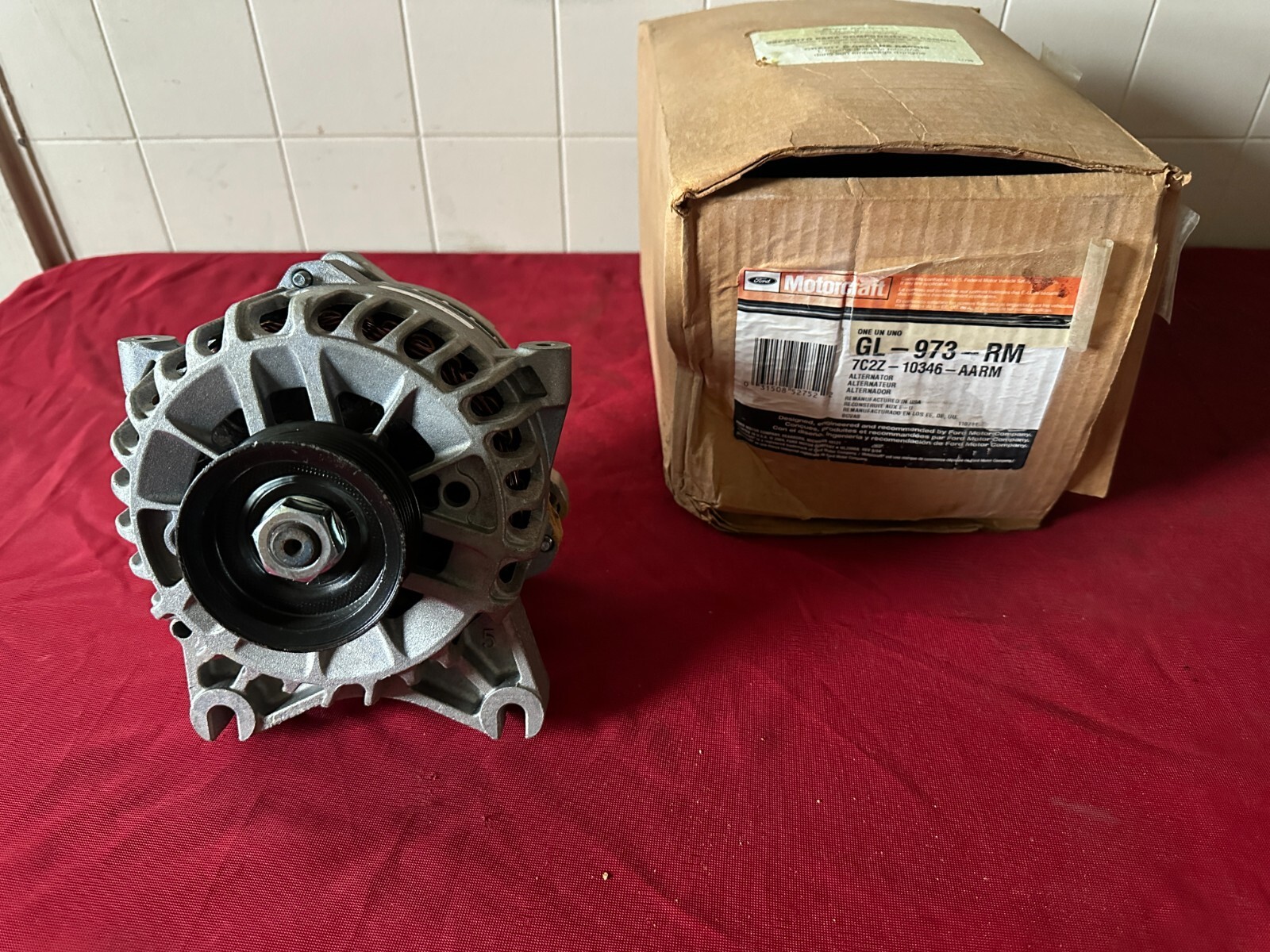 NOS REMAN 2007-2008 FORD VAN ALTERNATOR 7C2Z-10346-AARM GL-973-RM | eBay