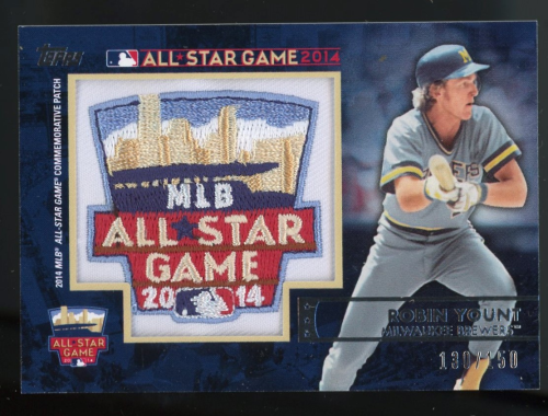 2014 Topps All-Star FanFest Patches #PC05 Robin Yount #130/150 - NM-MT ...