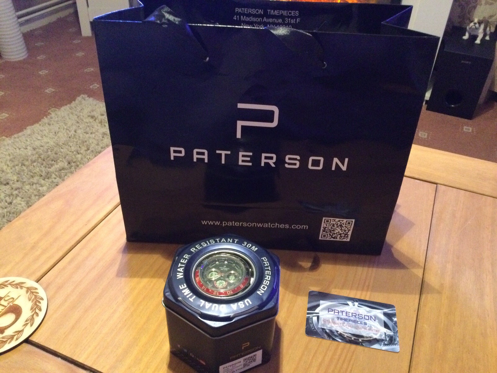 Paterson Chronograph Stainless Steel Watch Brand New | eBay UK