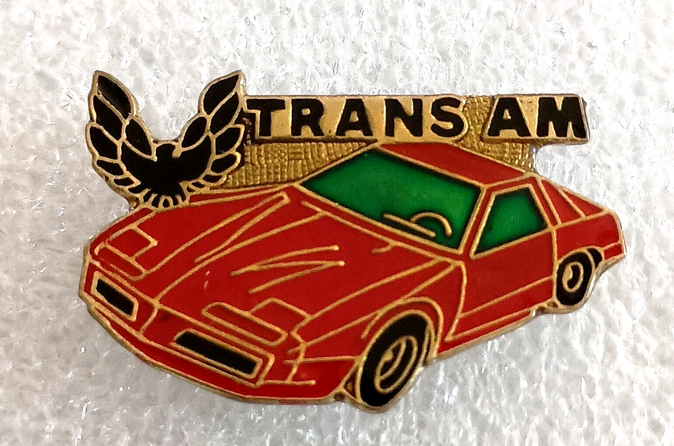 Vrg 1980s Pontiac Trans Am Lacquer Enamel Lapel Hat Pin Tie Tac New MIB ...