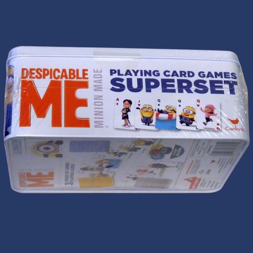 Despicable Me Playing Card Games Superset Factory Sealed Crazy 8s Go ...