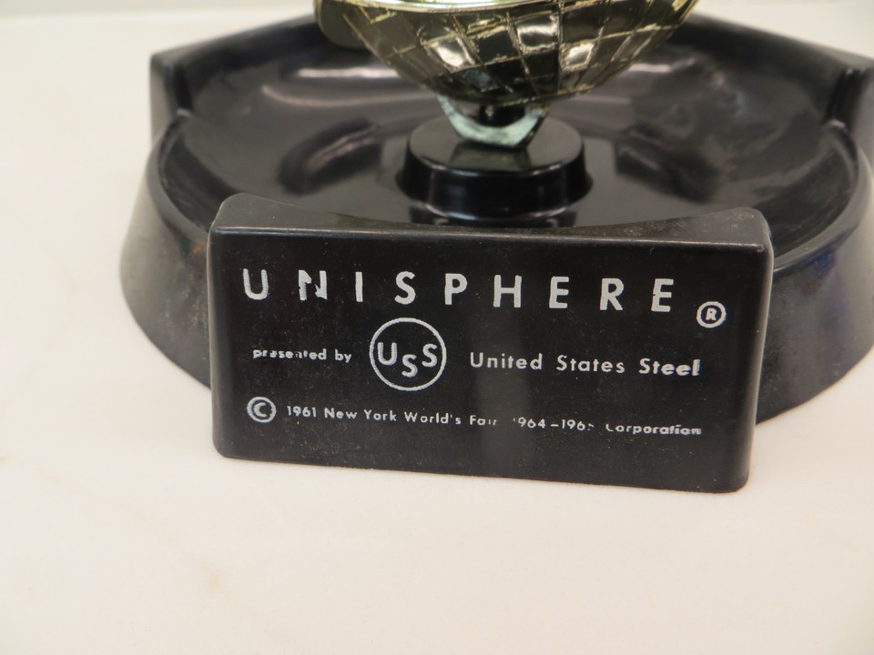 VINTAGE - 1961 NEW YORD WORLD`S FAIR UNISPHERE - PLASTIC GLOBE | eBay