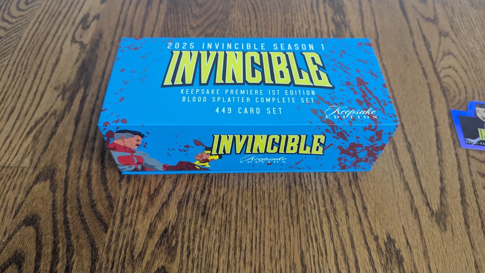 Invincible SDCC 2025 Keepsake 1st Edition Season 1 Blood Splatter ...