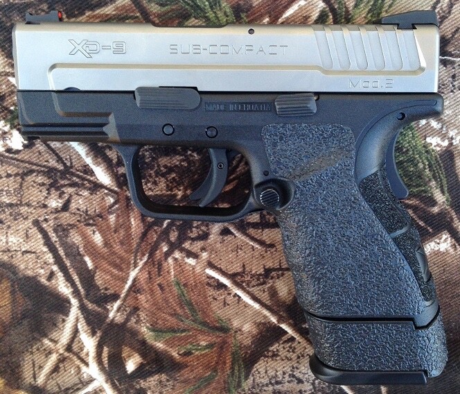 Tractiongrips brand grips for Springfield XD9 Subcompact Mod.2 / XD40 ...