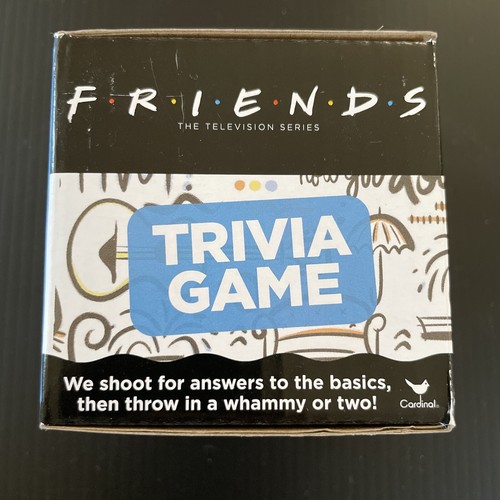 Friends TV show Trivia card Game Nostalgic Gift Fun Game 16+ Spinmaster ...