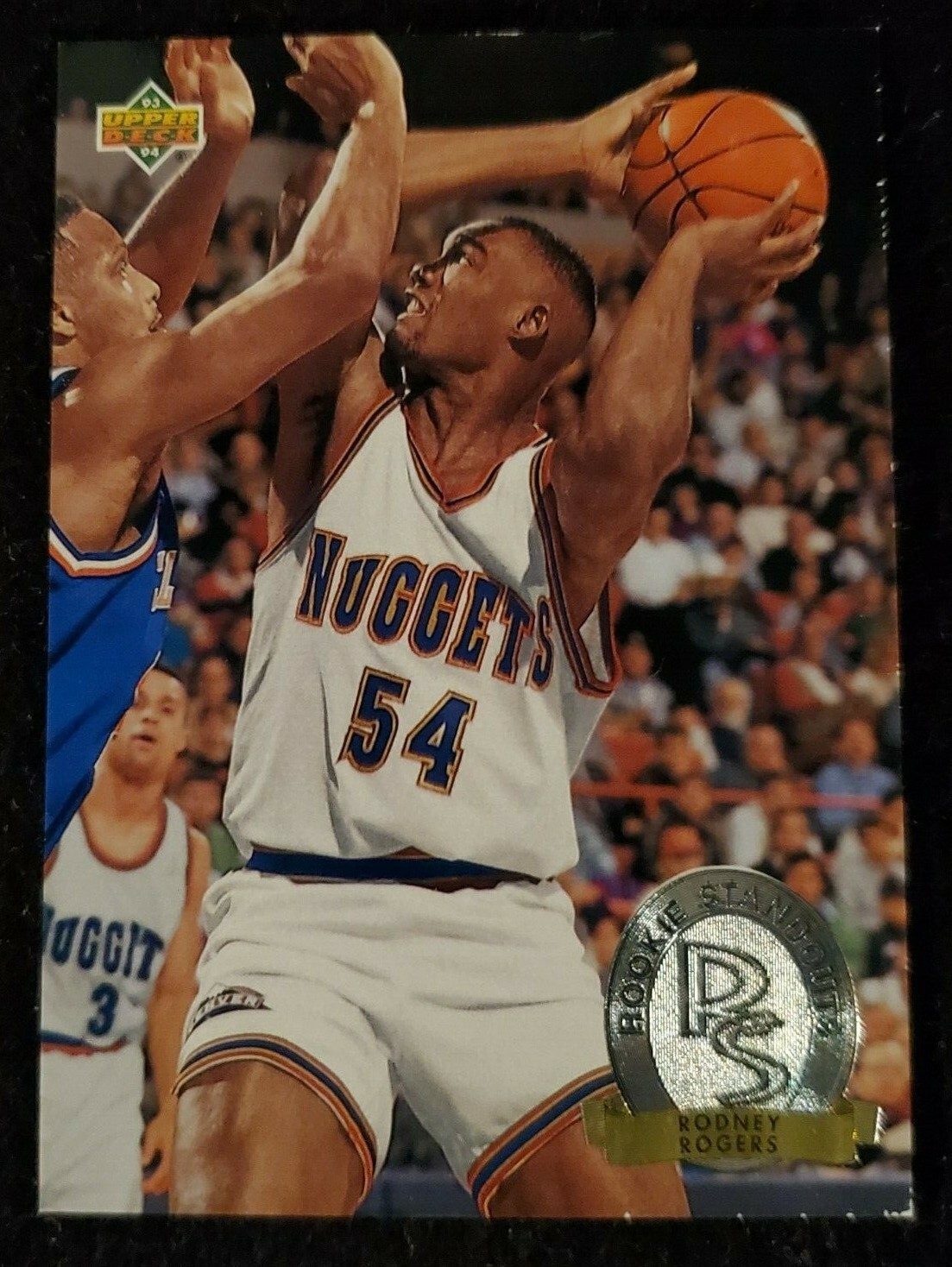 1993 RODNEY ROGERS Upper Deck Basketball #RS20 - Denver Nuggets Rookie ...