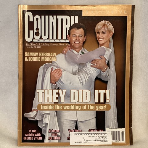 2001 November 13 Country Weekly Magazine Sammy Keyshawn & Lorrie Morgan ...