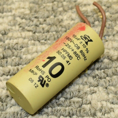 Seika SK 10 uf 180 VAC Potted Motor Start Capacitor for Grundfos Pump ...