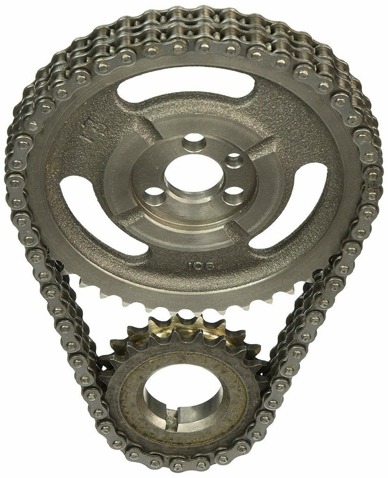HD Double Roller Timing Chain Set for Chevrolet SBC 5.7L 283 305 327 ...