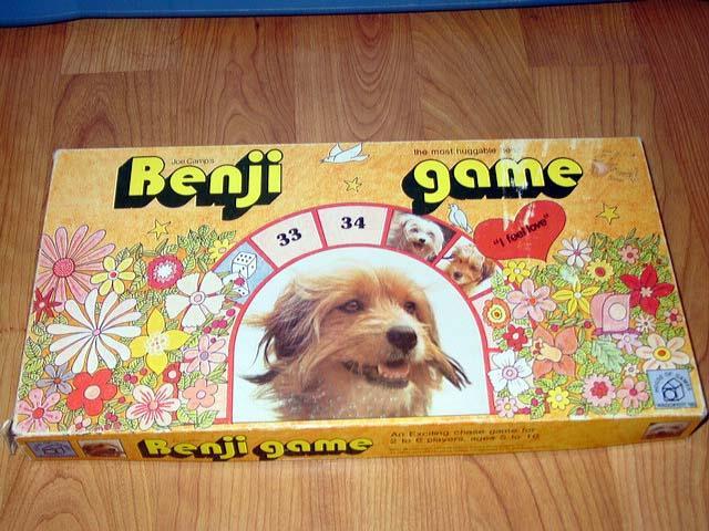 Vintage 1976 House of Games : BENJI - The Most Huggable Hero Game (VG ...