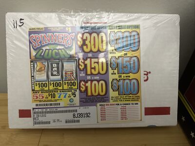 New Pull Tickets “ Spinners Luck “ - Seal | eBay