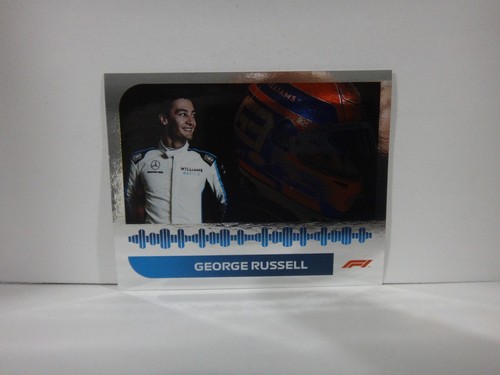 2021 Topps F1 Stickers George Russell #204 Foil | eBay
