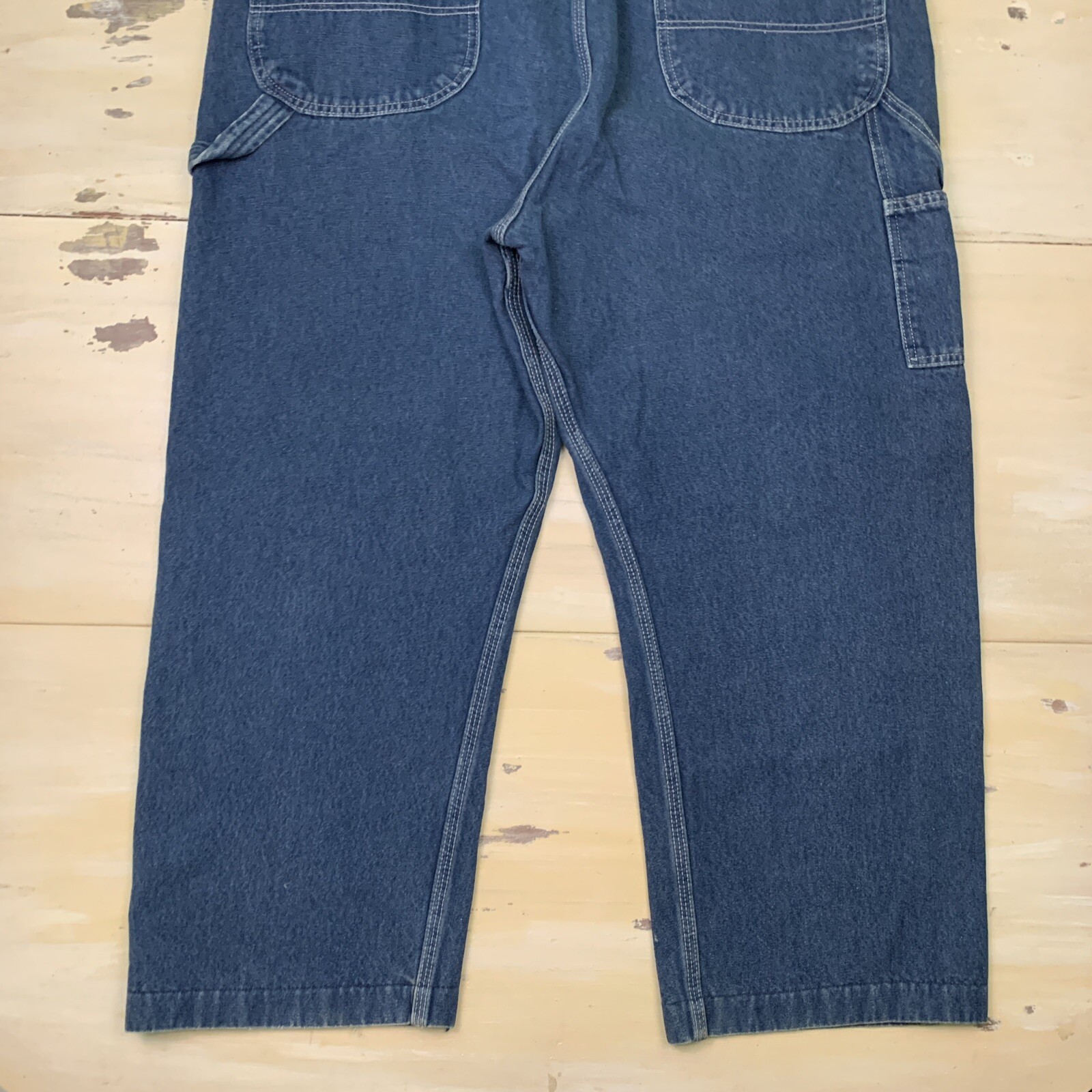 BIG BEN - Vtg Made In USA Faded Blue Jean Workwear Denim Overalls, Mens ...