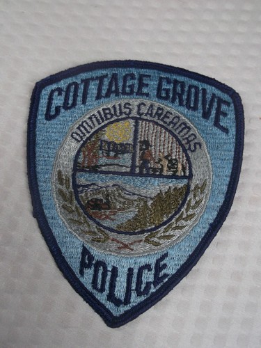 COTTAGE GROVE OREGON OR POLICE SHOULDER PATCH SHERIFF | eBay