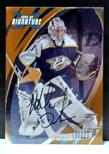 Mike Dunham 2002-03 BAP Signature Series Autographs Gold #5 | eBay