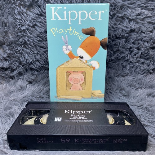 Kipper Playtime VHS 2002 HIT Entertainment Children's Animated Cartoon ...