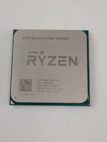 AMD Ryzen 5 PRO 2400GE AM4 3.2GHz Quad-Core 8-Thread YD240BC6M4MFB | eBay
