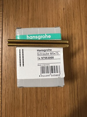 Hansgrohe Screw M5 X 75 - 97553000 | eBay UK