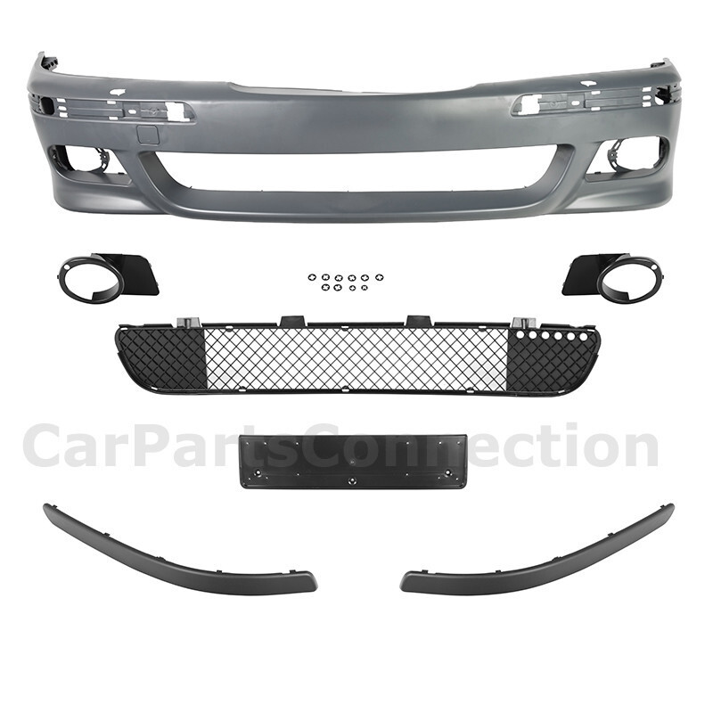 Conversion Front Bumper M5 Style Cover For BMW 5-Series E39 97-03 W ...