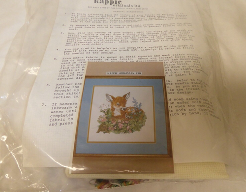 VINTAGE KAPPIE ORIGINALS LTD - FAWN IN FLOWERS # 1234-1-5 | eBay