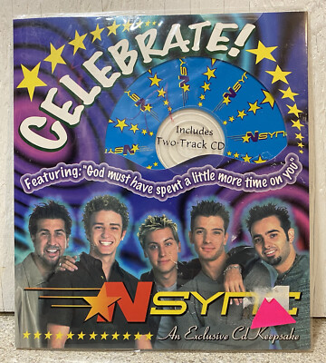 Vintage NSYNC Celebrate Card - Special Keepsake CD - Sealed | eBay