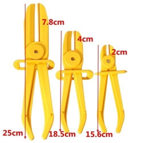 3Pcs Fuel Water Brake Line Pipe Pinch Off Pliers Flexible Hose Clamp ...